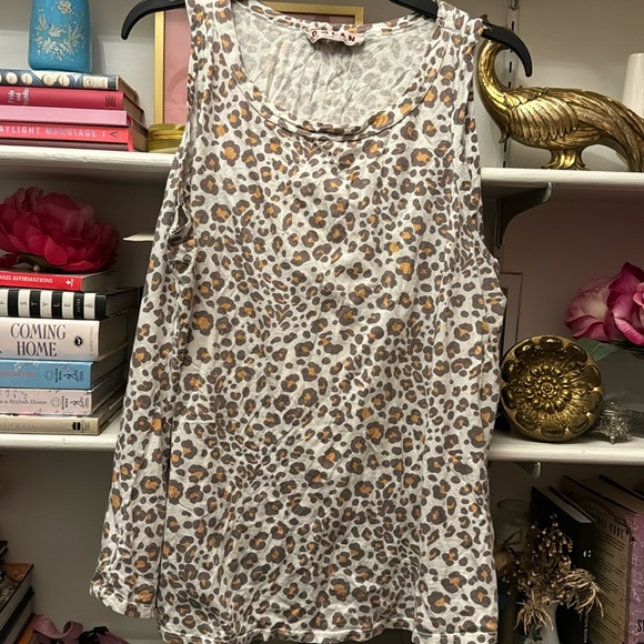 Anthropologie | Tops | Anthropologie Dolan Size X Leopard Tank | Poshmark